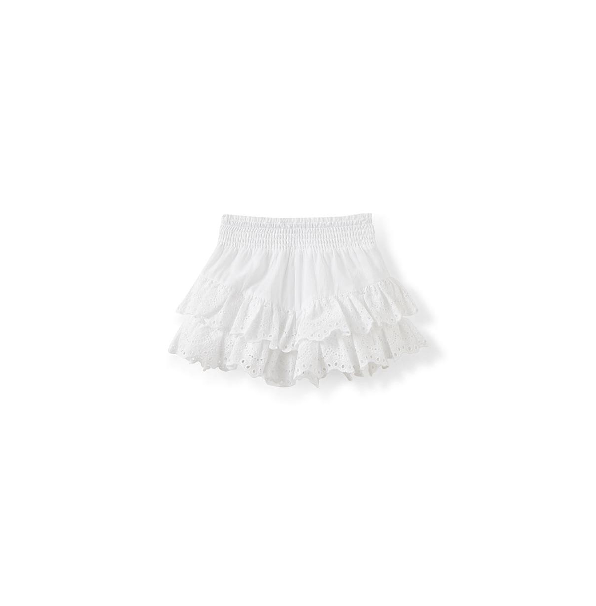 Click here for Cotton On Little Girls Belle Woven Frill Short - W... prices
