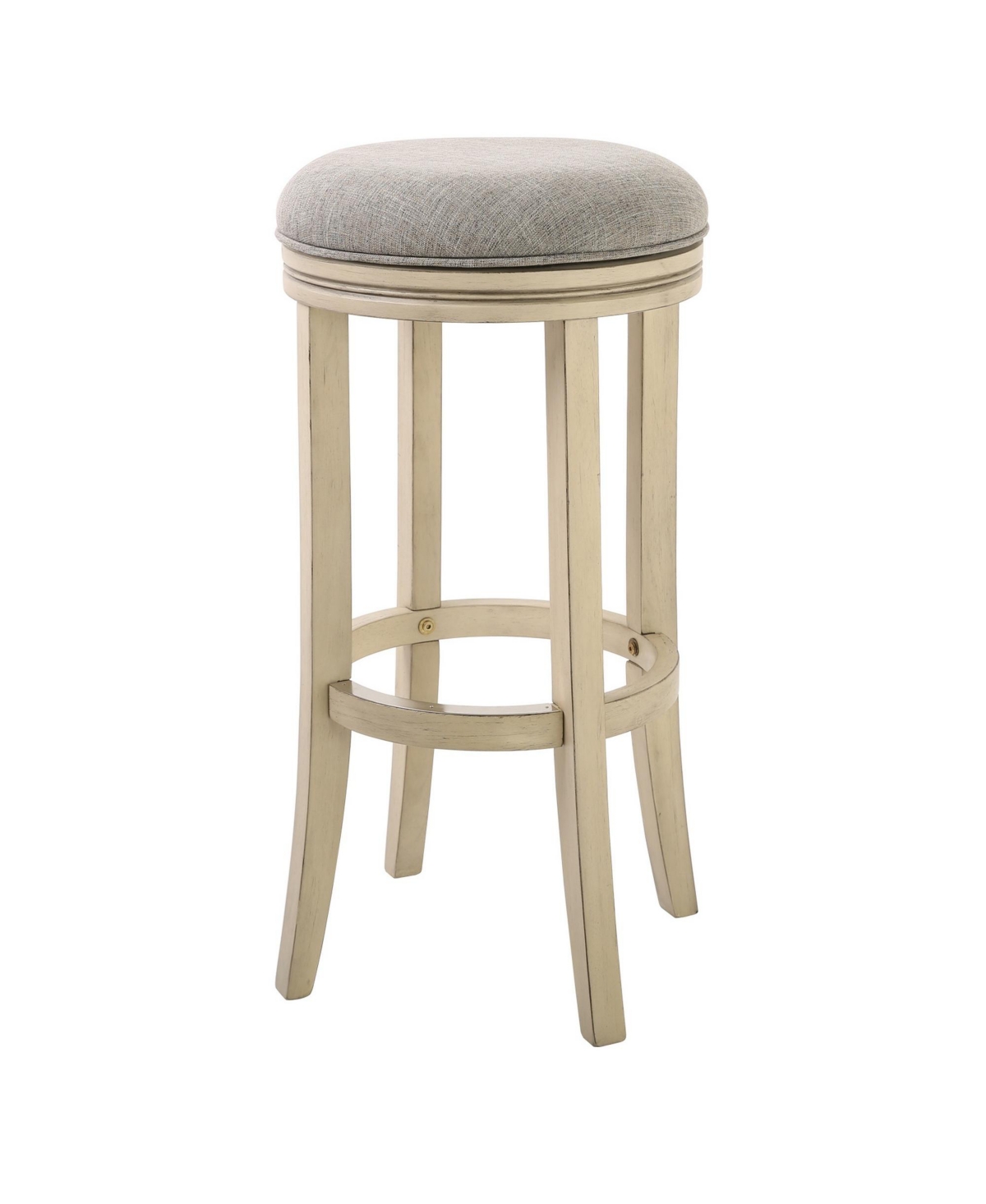 Click here for Solid Wood Swivel Backless Bar Height Bar Chair -... prices