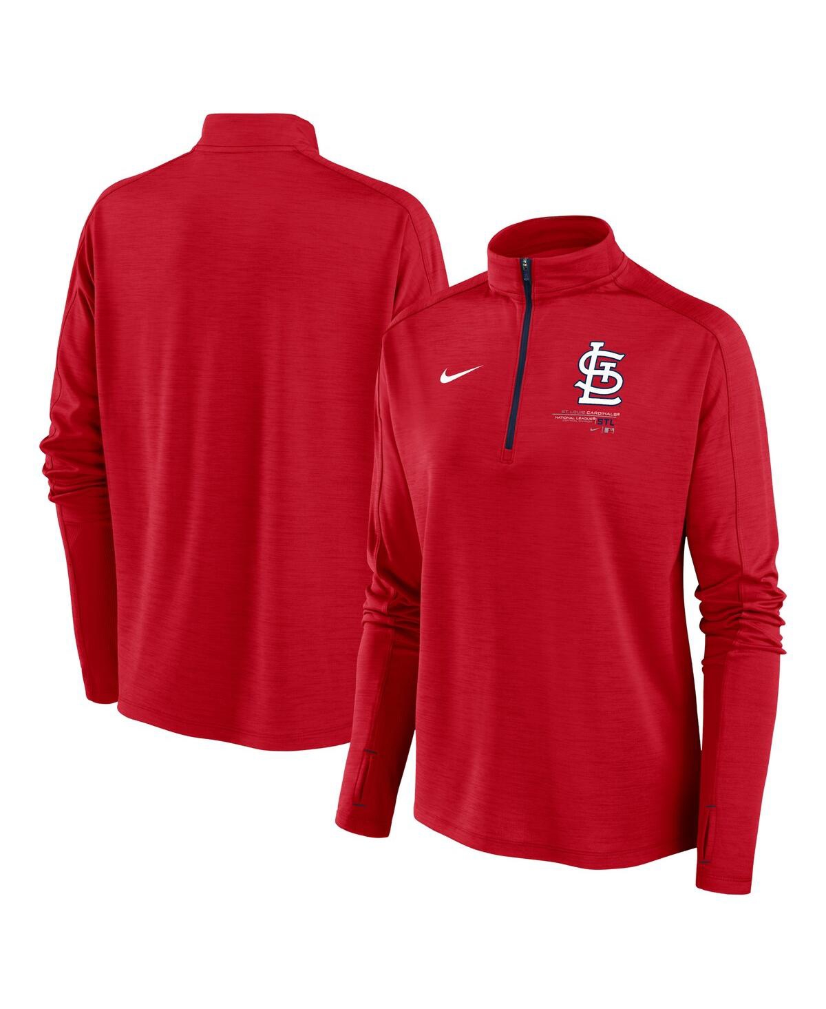 Click here for Nike Womens Red St. Louis Cardinals Pacer Quarter-... prices