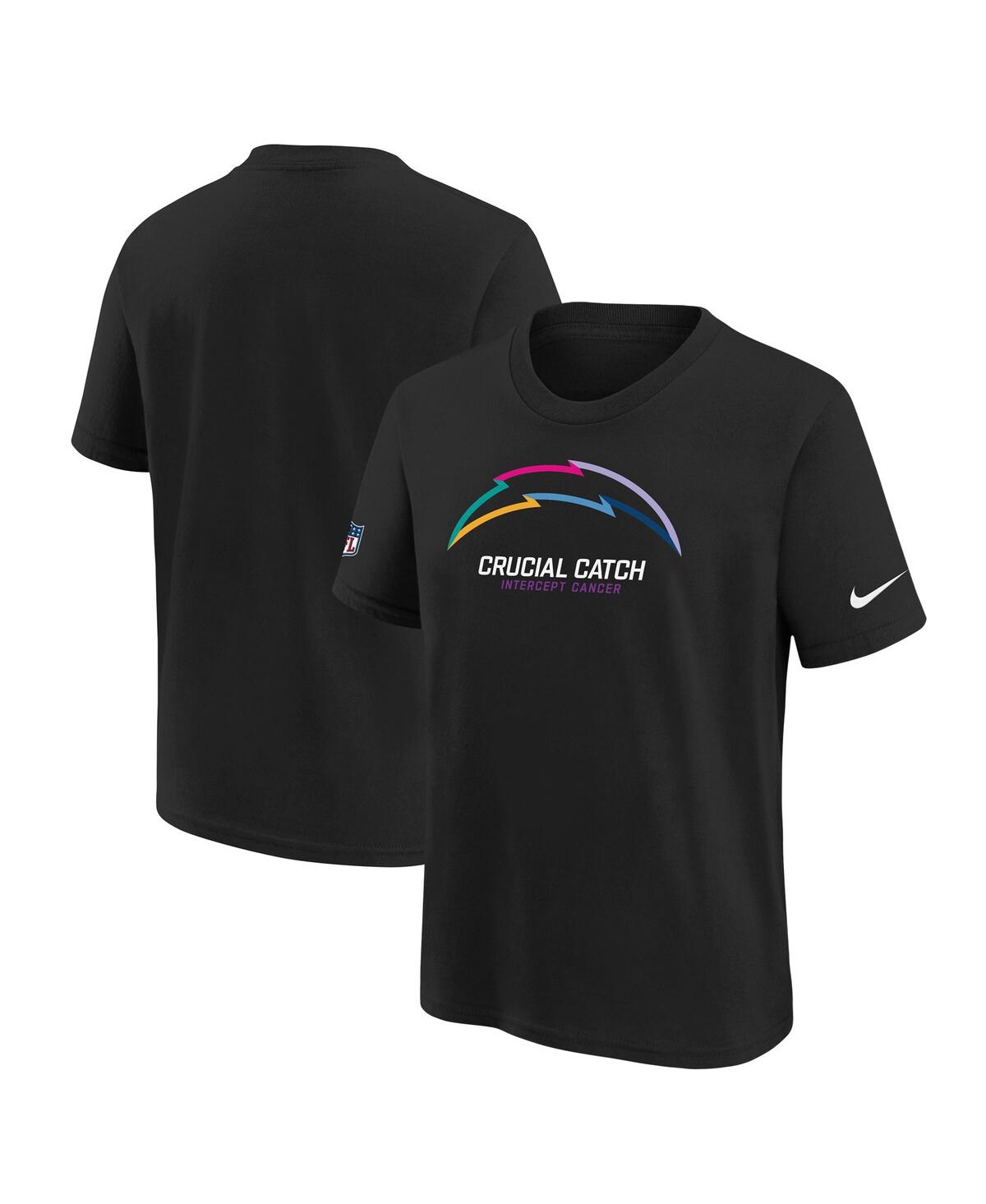 Click here for Nike Big Boys and Girls Black Los Angeles Chargers... prices