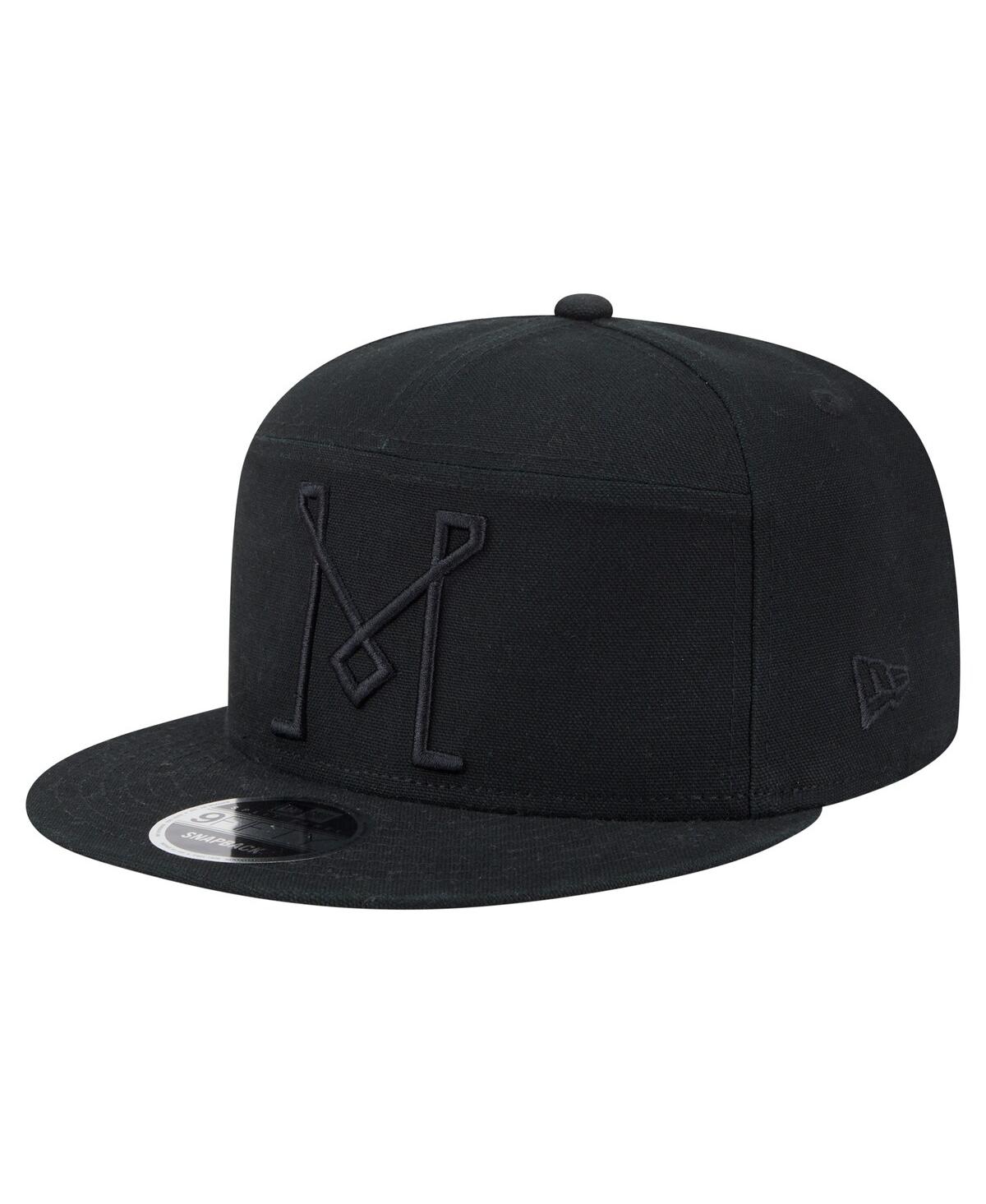 Click here for New Era Mens Black Inter Miami Cf Canvas 9FIFTY Sn... prices