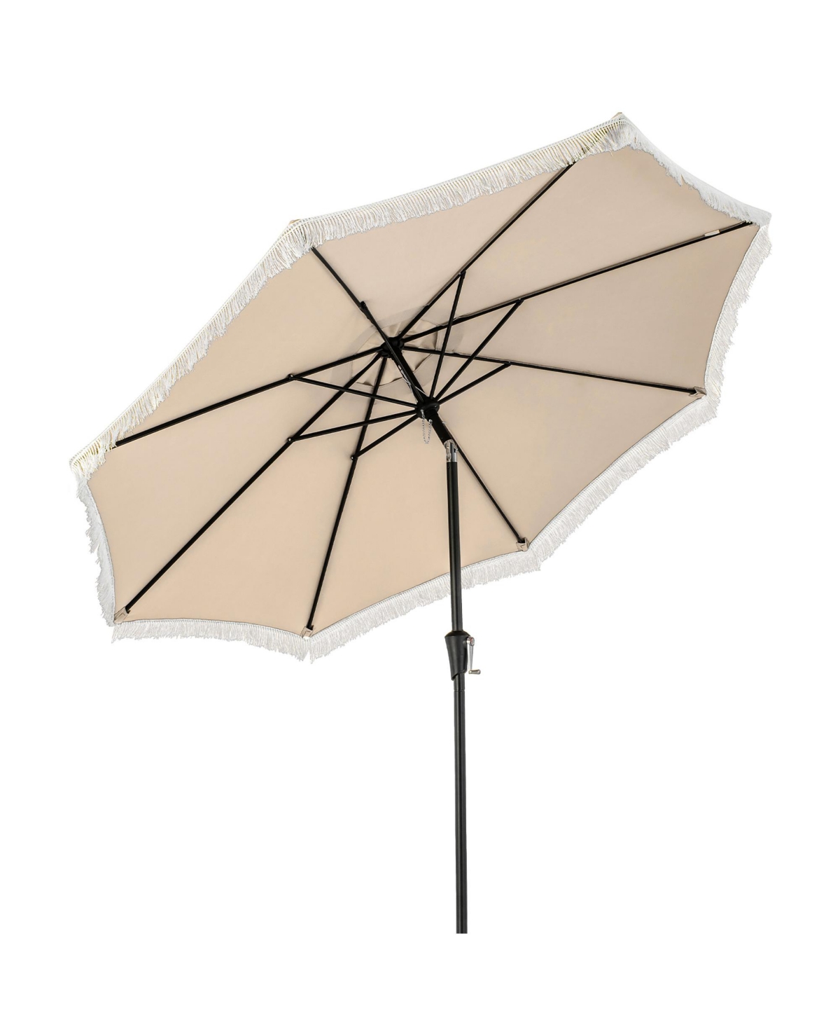 Click here for Gymax 9 Ft Patio Umbrella 2-Tier Market Table Umbr... prices