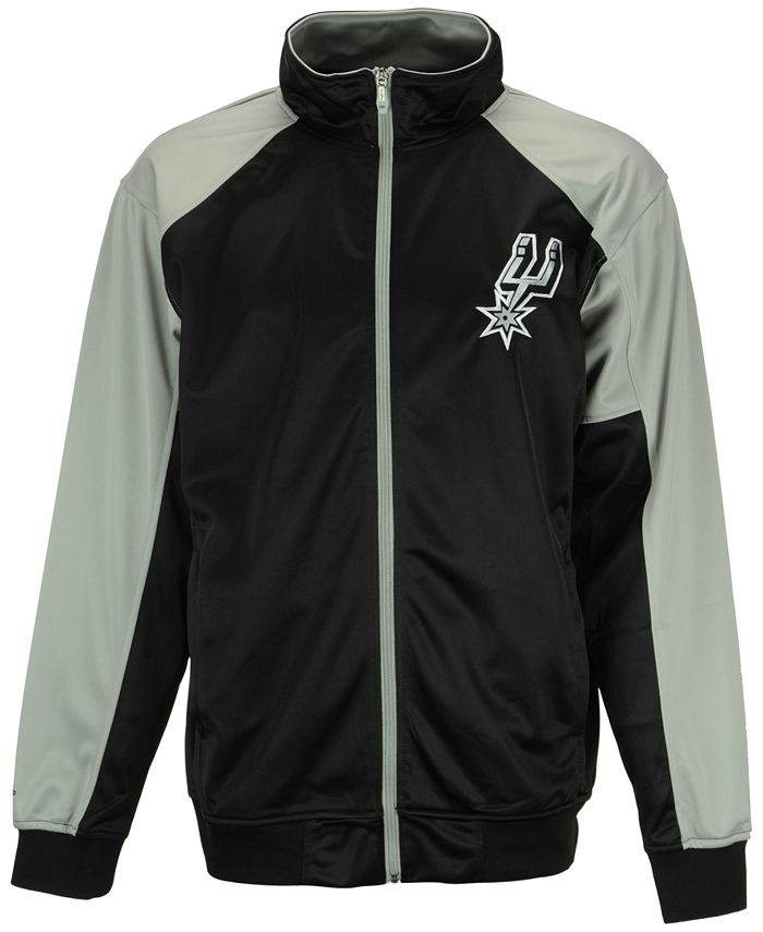 Majestic Men's San Antonio Spurs Geo Track Jacket - Macy's