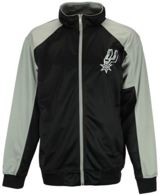 Majestic Men's San Antonio Spurs Geo Track Jacket - Macy's