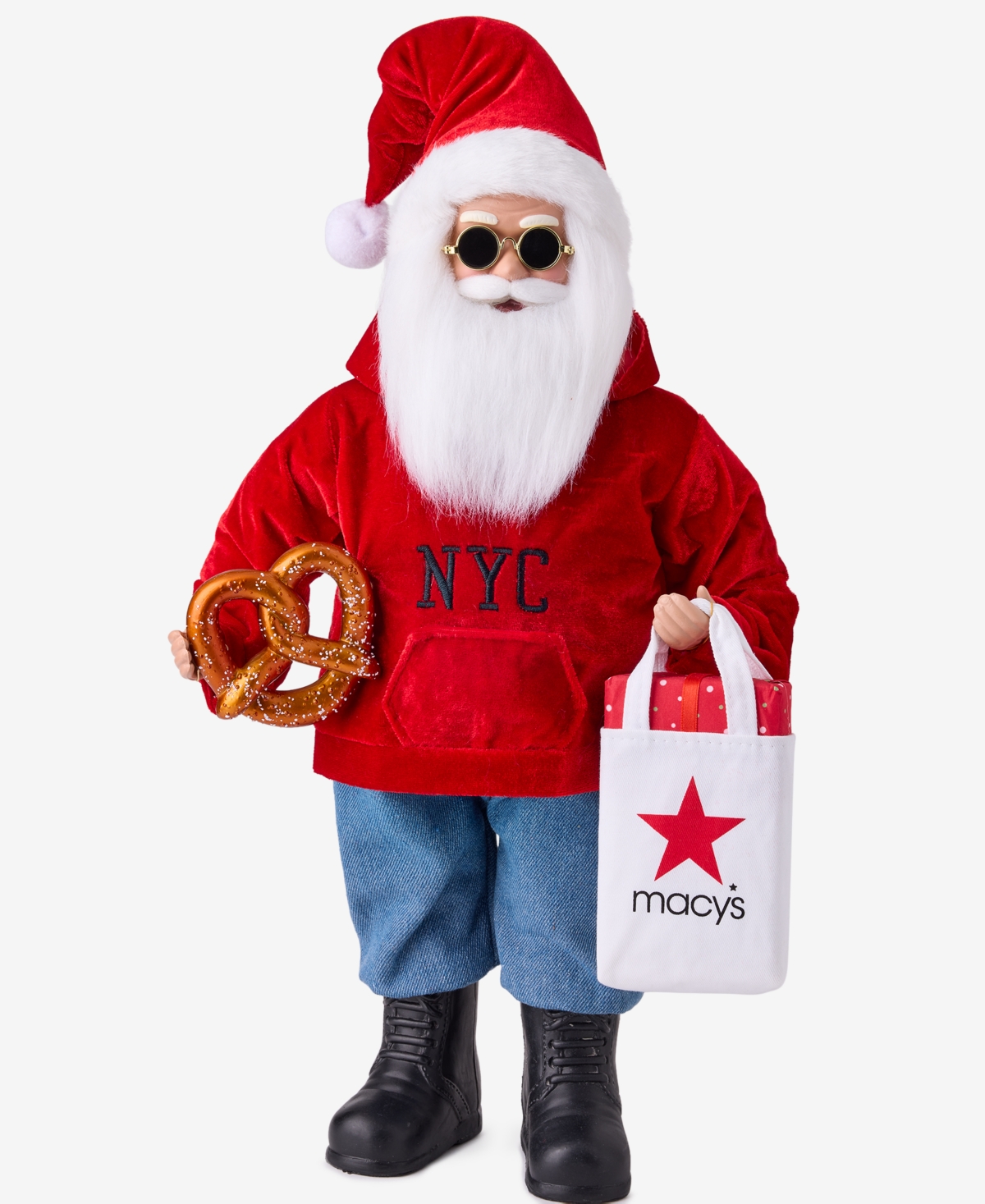 Click here for Holiday Lane Opulence Caucasian Nyc Santa  Macys E... prices