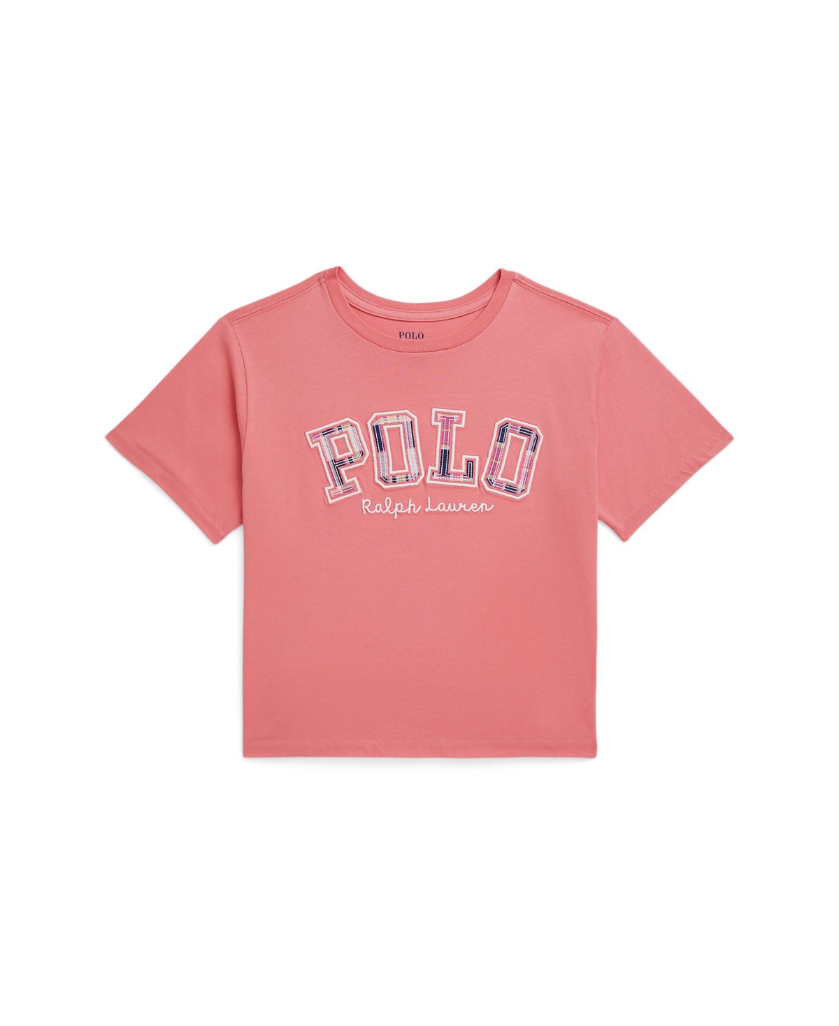 Click here for Polo Ralph Lauren Big Girls Logo Jersey Boxy T-Shi... prices