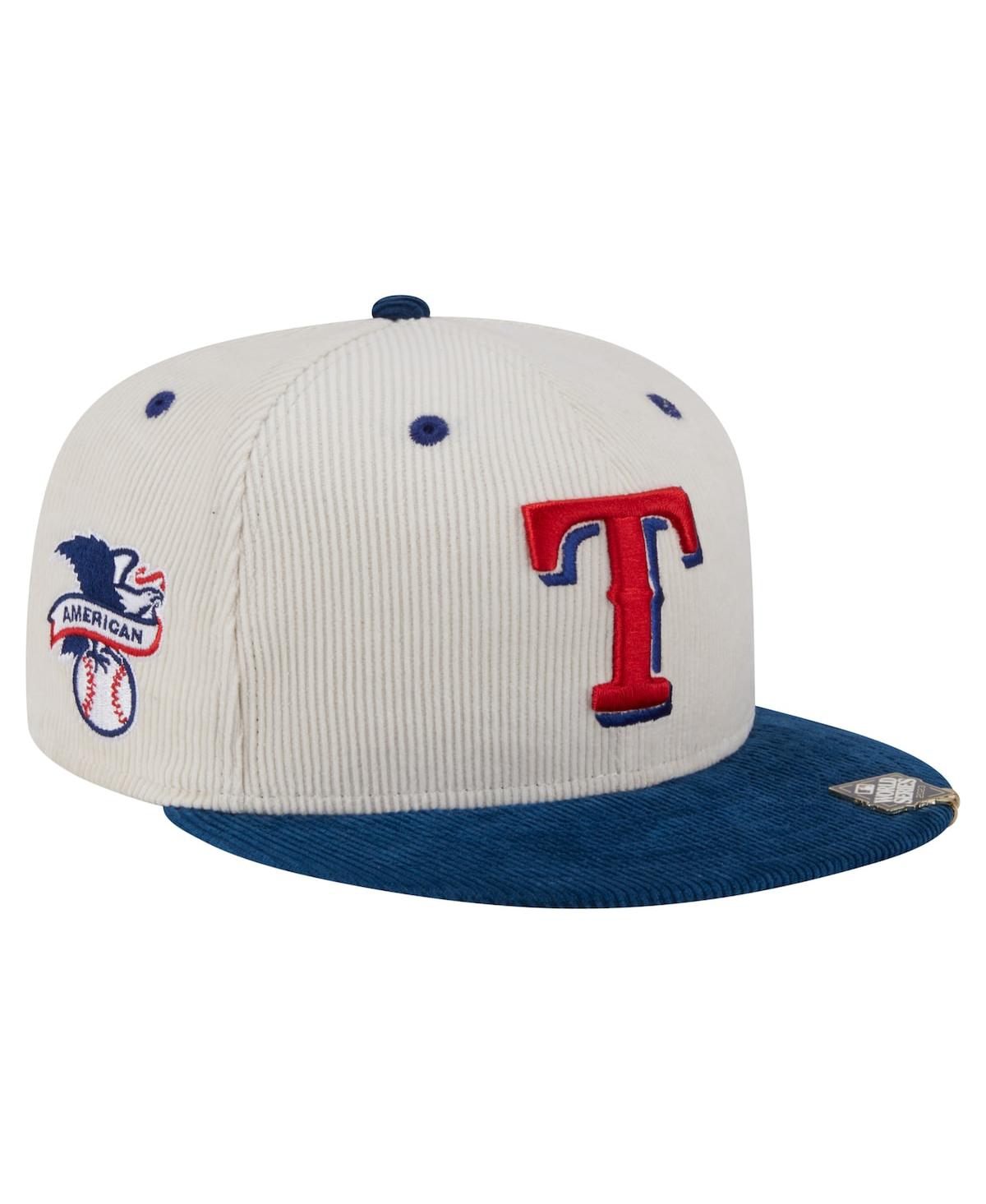 Click here for New Era Mens Cream/Royal Texas Rangers Two-Tone Co... prices