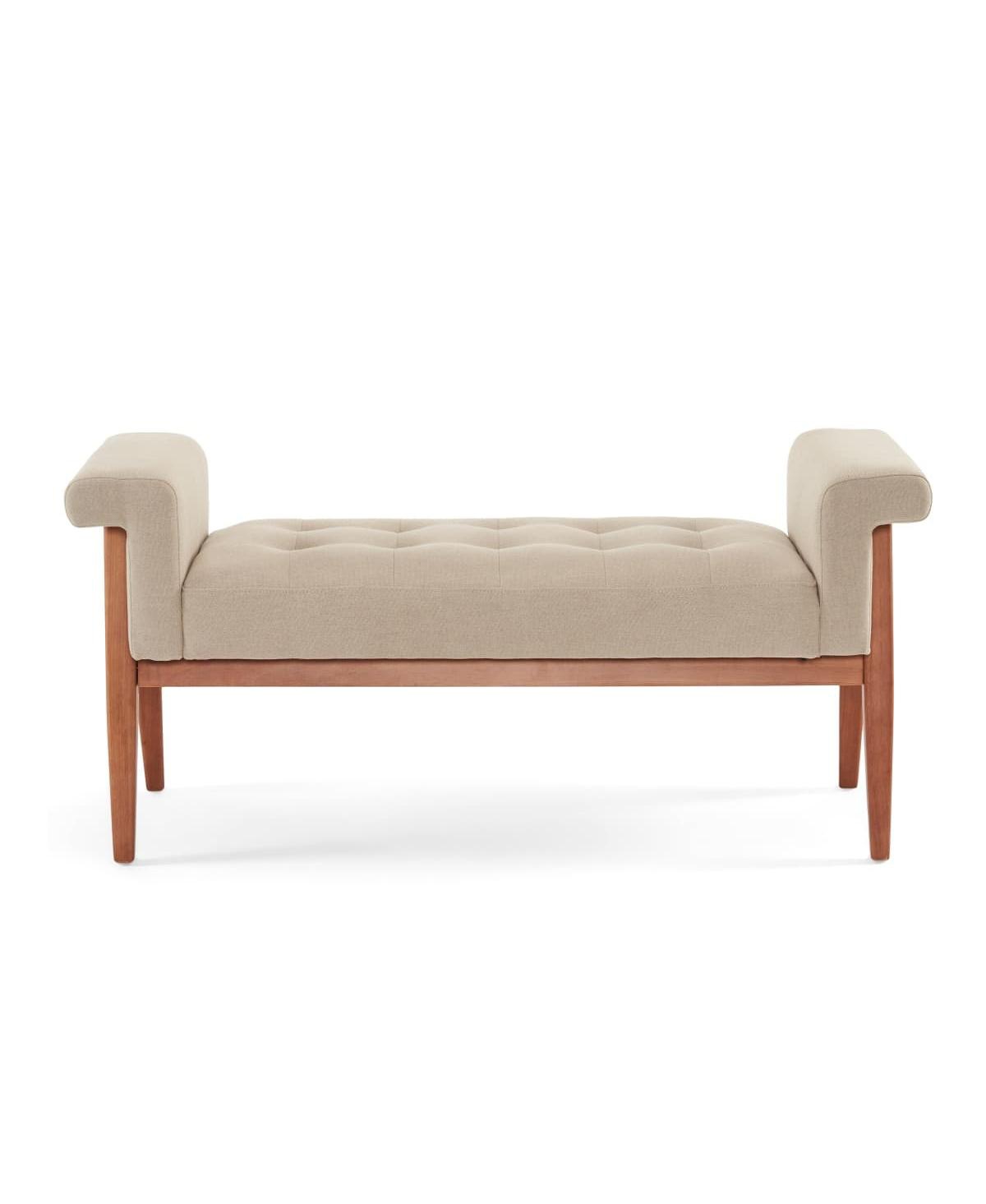 Click here for Upholstered Oval Storage Ottoman Bench with Safety... prices
