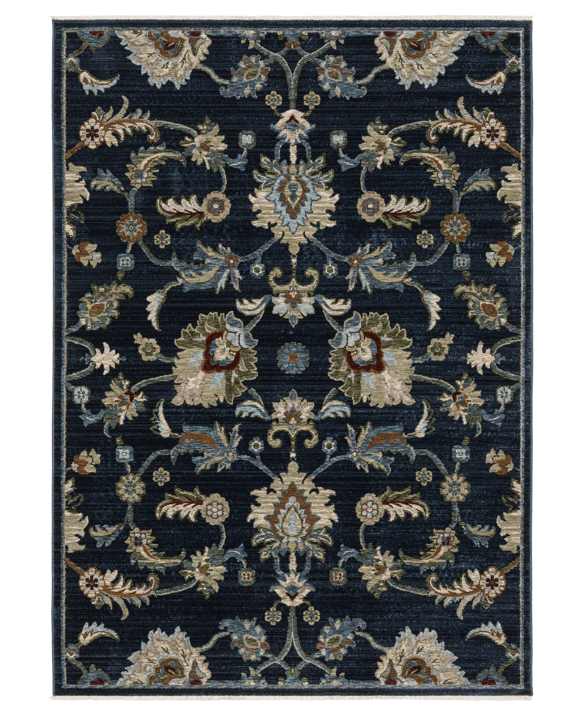 Click here for Oriental Weavers Capella CAP05 67x96 Area Rug - Bl... prices
