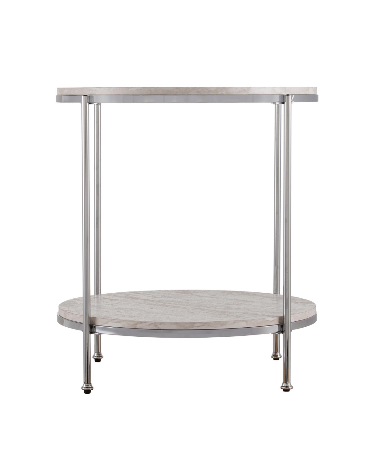 Click here for Wood and Iron Rectangular End Table with Shelf for... prices