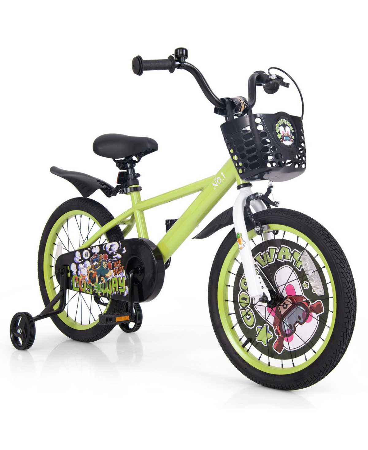 Click here for 18 Inch Kids Bike with Adjustable Handlebar and Sa... prices