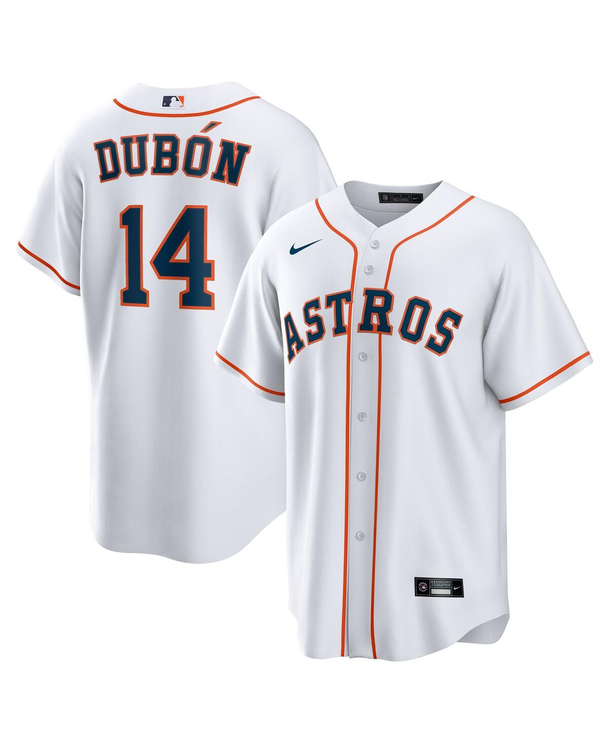 Click here for Nike Mens Mauricio Dubon White Houston Astros Home... prices