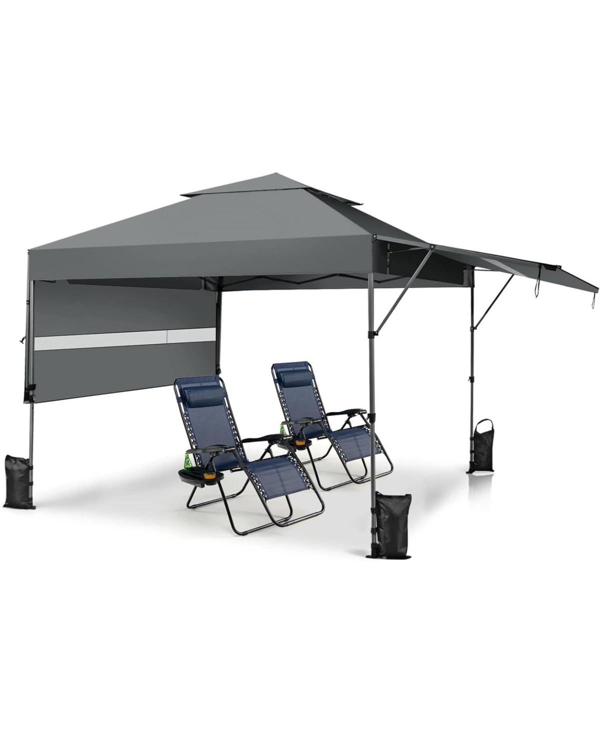 Click here for 10 x 17.6 Feet Outdoor Instant Pop-up Canopy Tent... prices