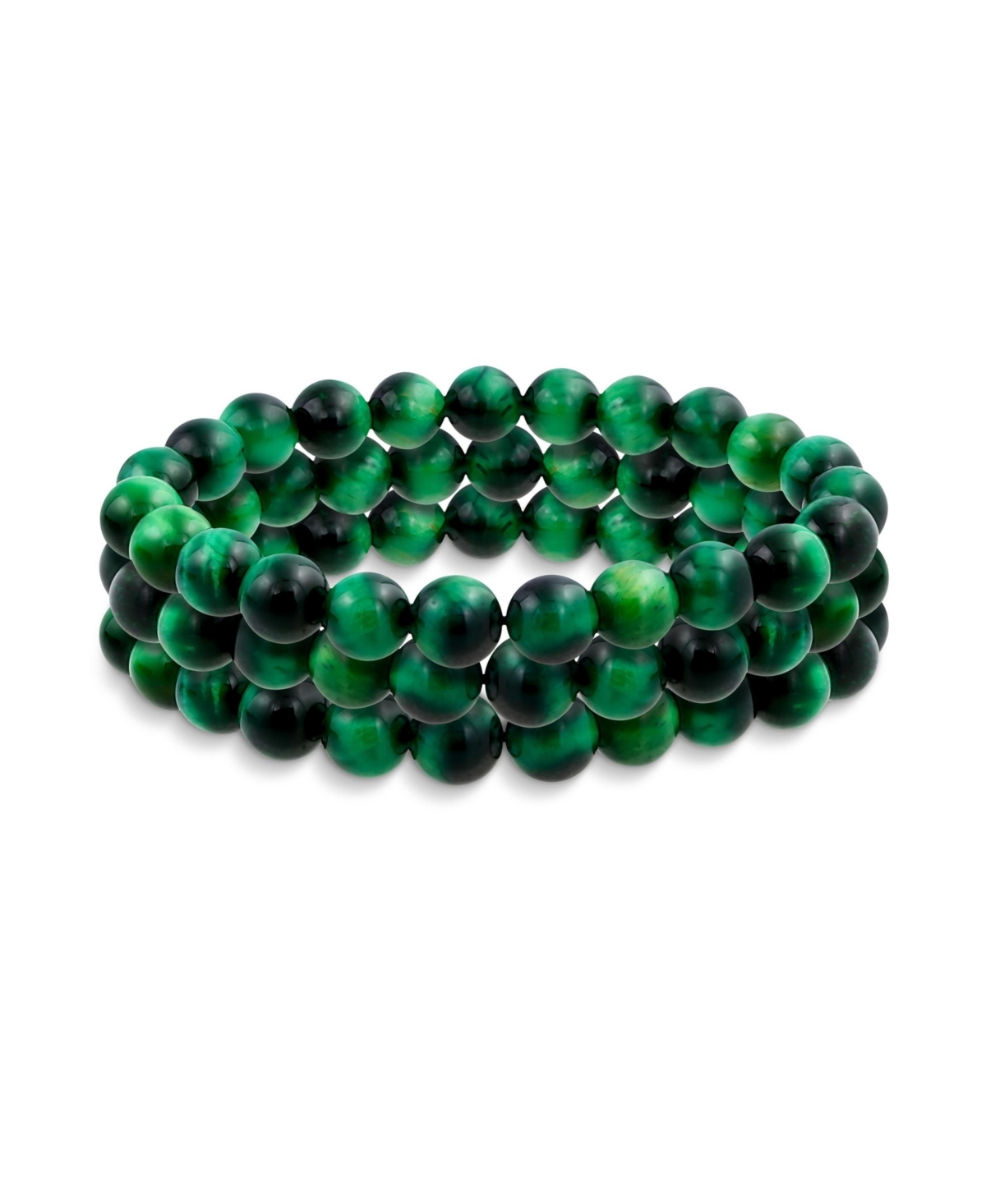 Click here for Bling Jewelry Set of 3 - Dark green set prices