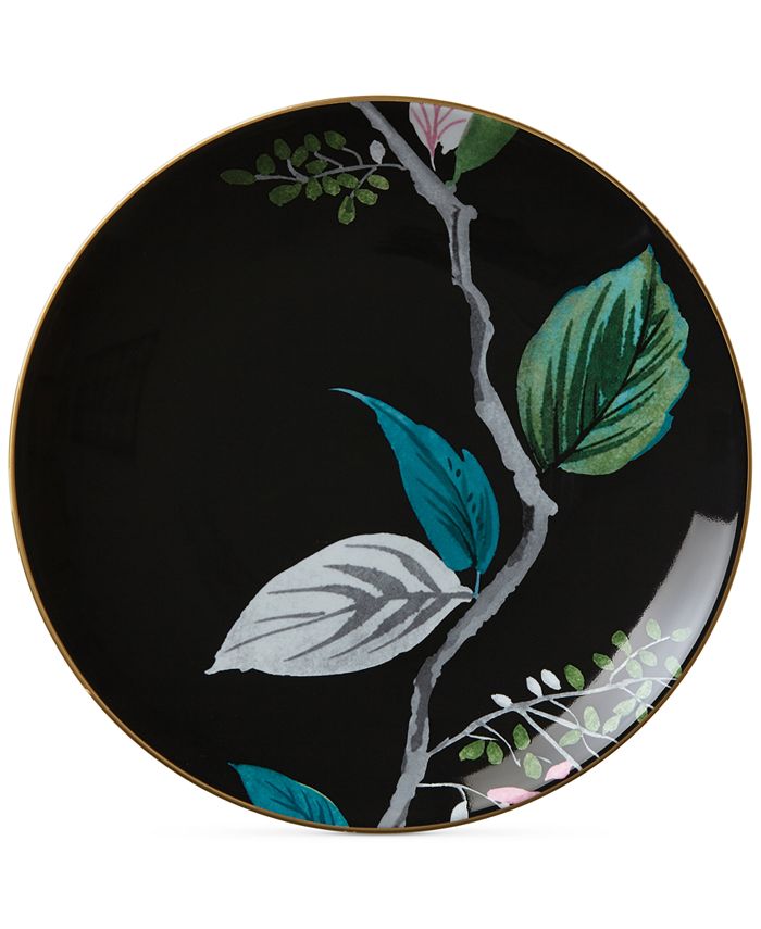 kate spade new york Birch Way Bone China Accent Plate - Macy's