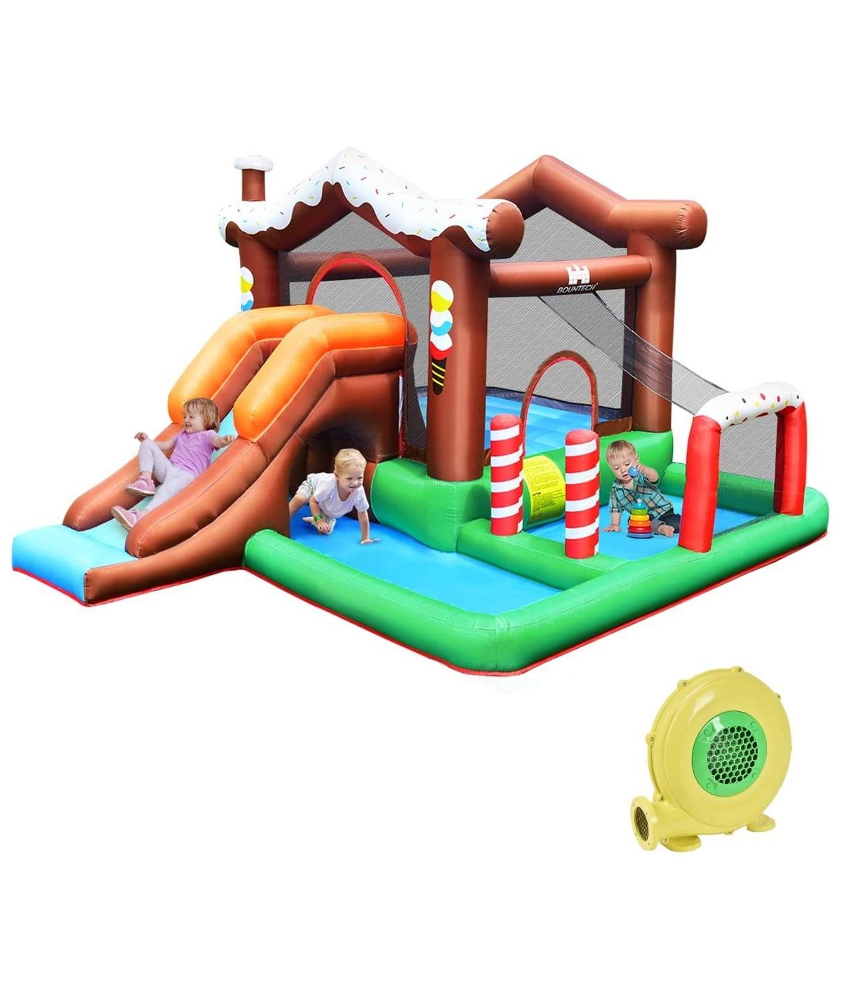 Click here for Outdoor Indoor Inflatable Kids Bounce House with 4... prices