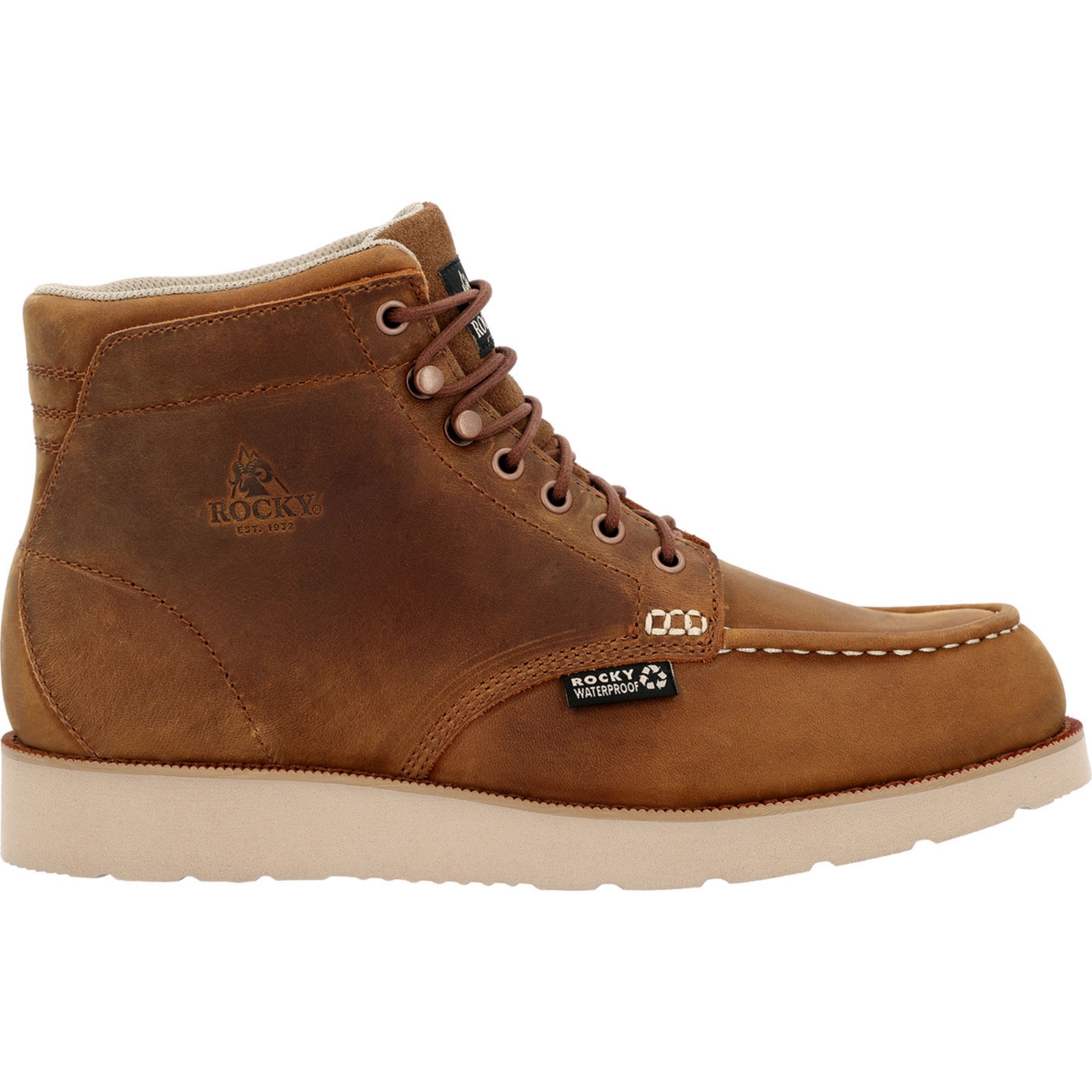 Click here for Rocky Mens MonoCrepe Wedge 6” Waterproof Wo... prices
