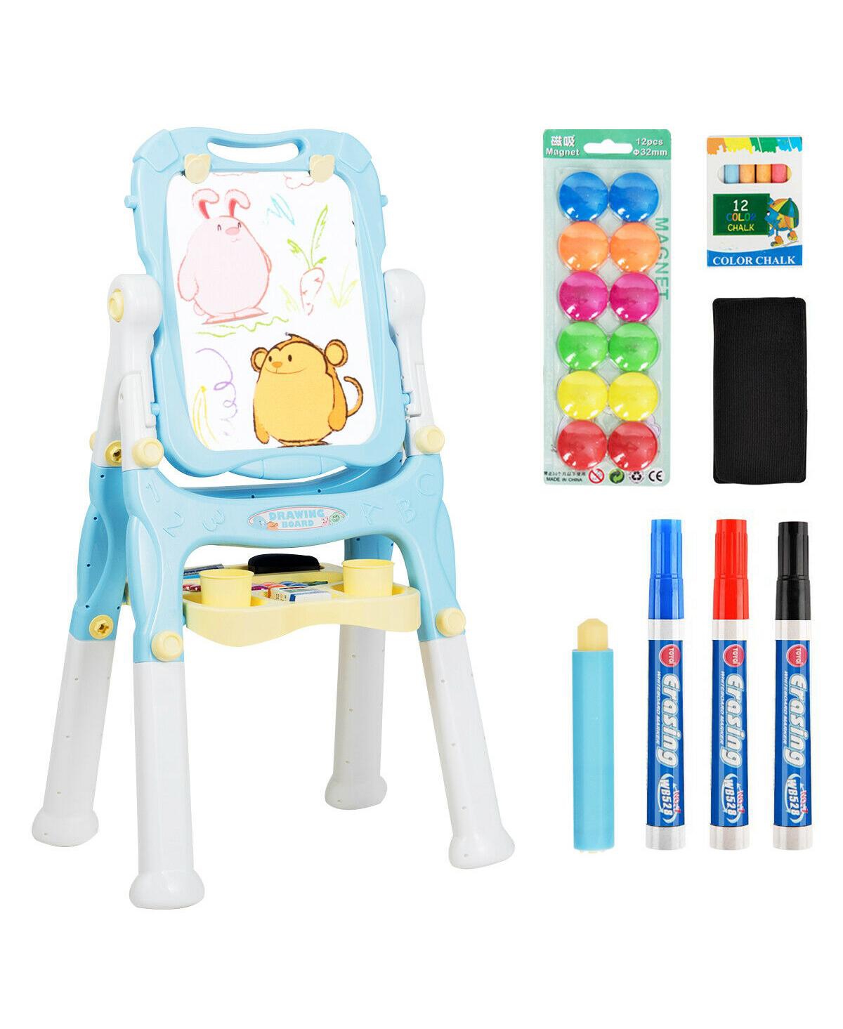 Click here for Kids Height Adjustable Double Side Magnetic Art Ea... prices