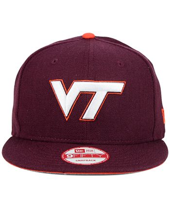 New Era Virginia Tech Hokies Core 9FIFTY Snapback Cap - Macy's