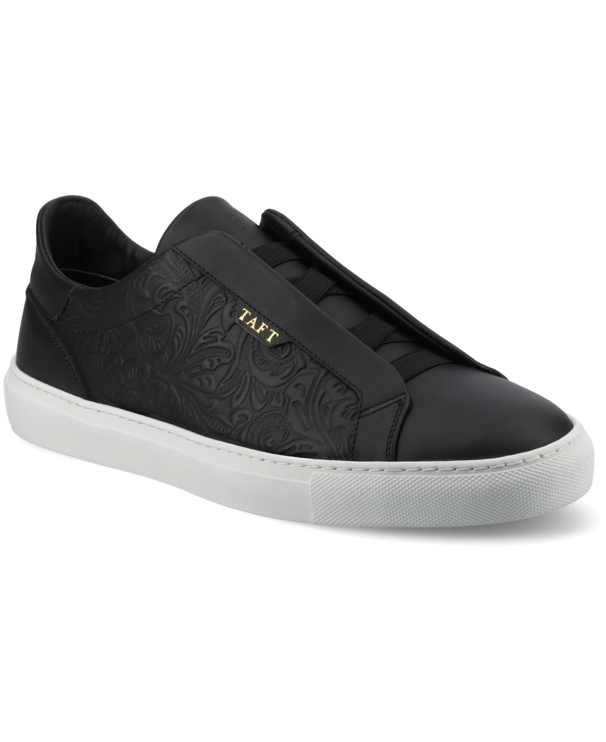 Click here for Taft Mens James Slip On Sneakers - Black prices
