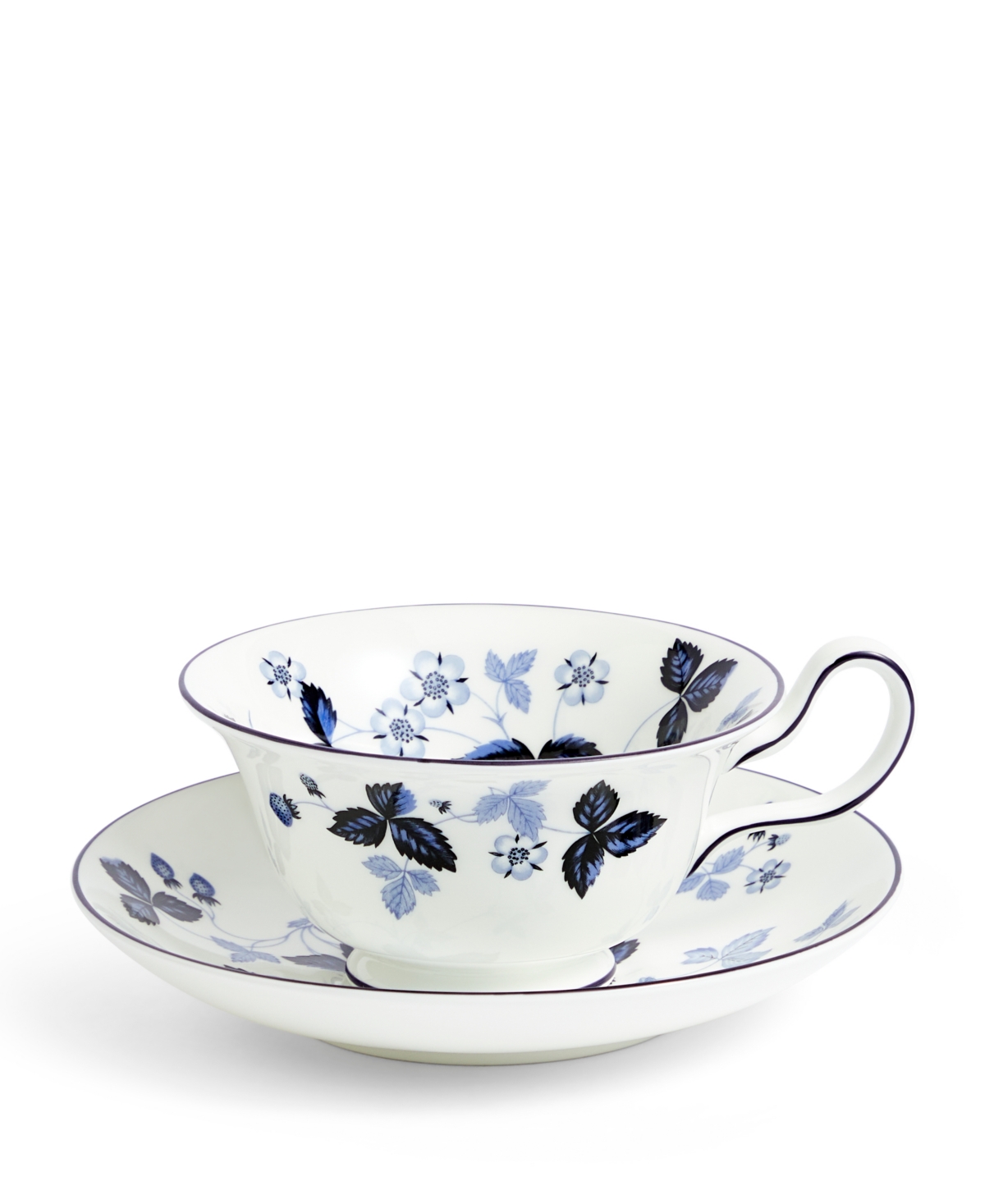 Click here for Wedgwood Wild Strawberry Teacup and Saucer Set - B... prices