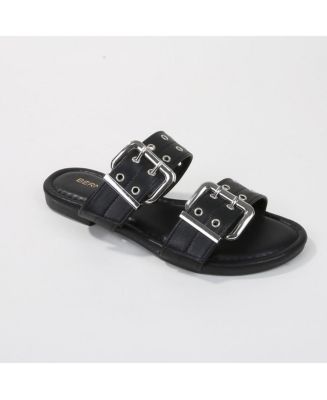 KYLE DOUBLE STRAP SLIDE SANDALS - Macy's