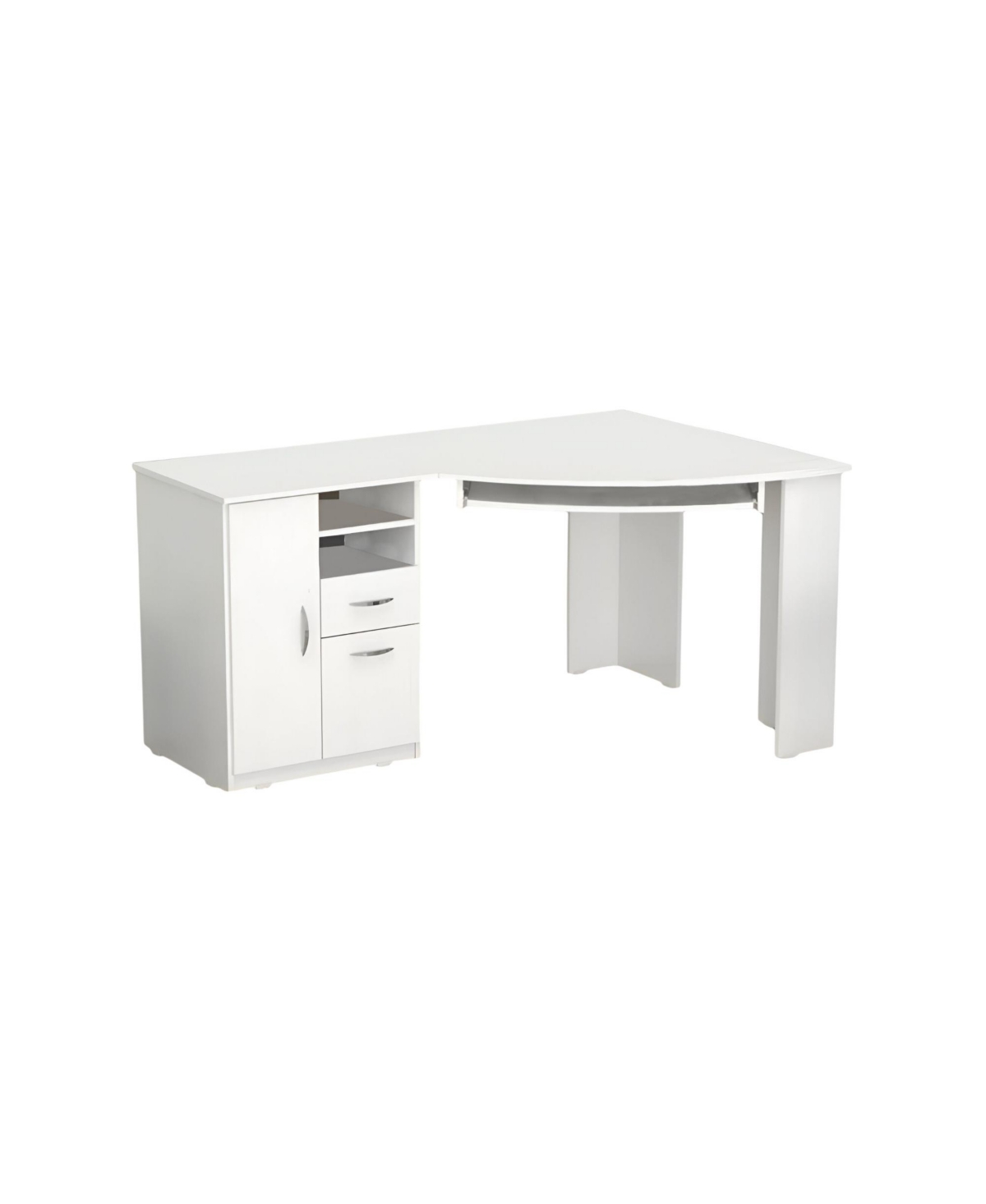 Click here for Corner Computer Desk with 2 Drawers – Space... prices
