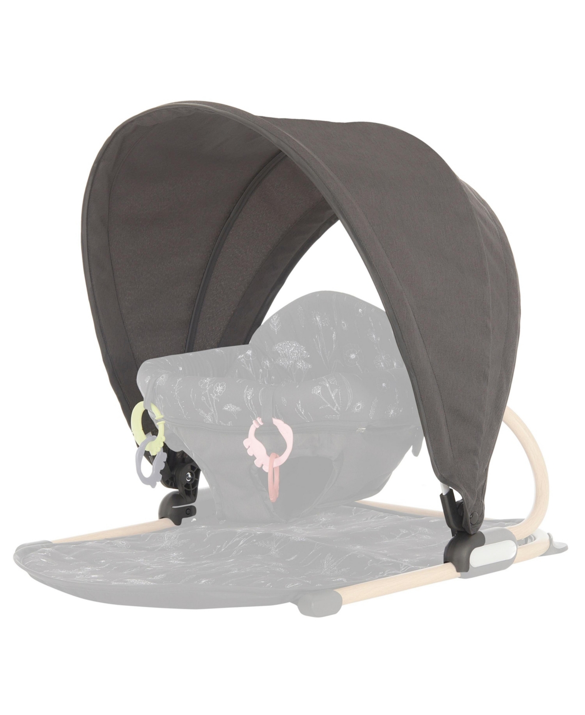 Click here for Dream On Me Snug N Play Canopy  Grey - Black prices