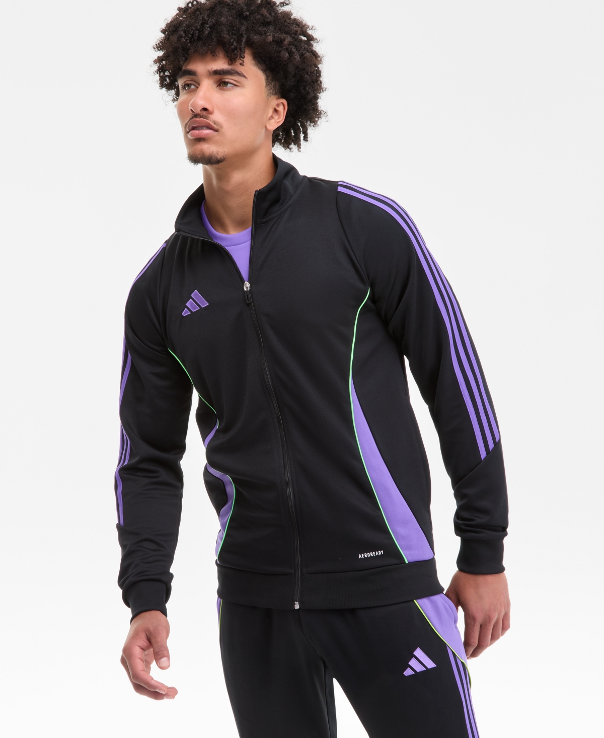 Click here for adidas Mens Tiro 24 Slim-Fit Performance 3-Stripes... prices