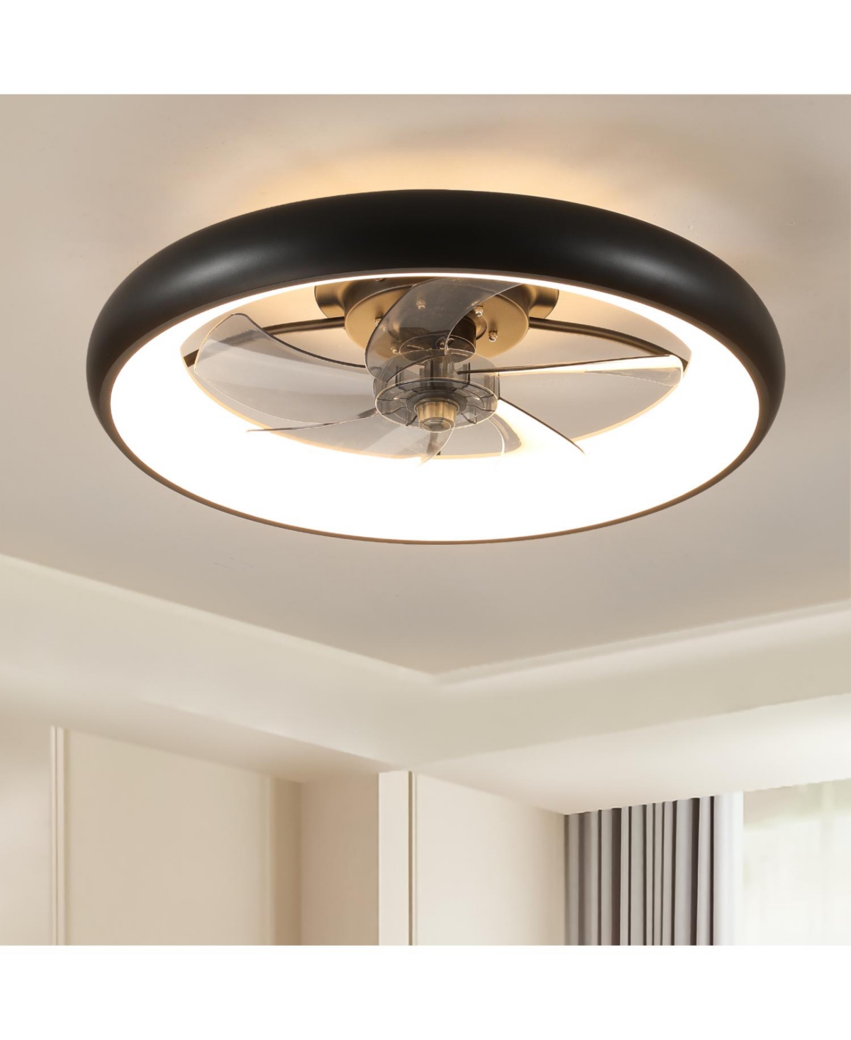 Click here for Streamdale Ceiling Fan with Lights Dimmable Led -... prices