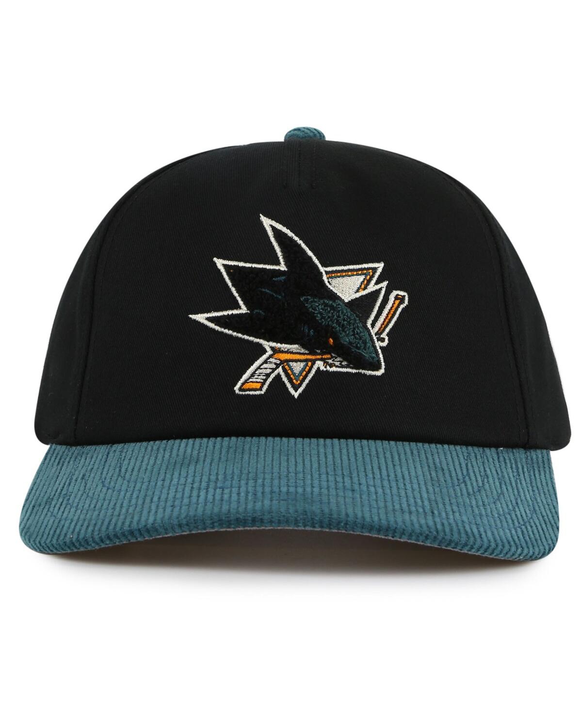 Click here for American Needle Mens Black/Teal San Jose Sharks Bu... prices