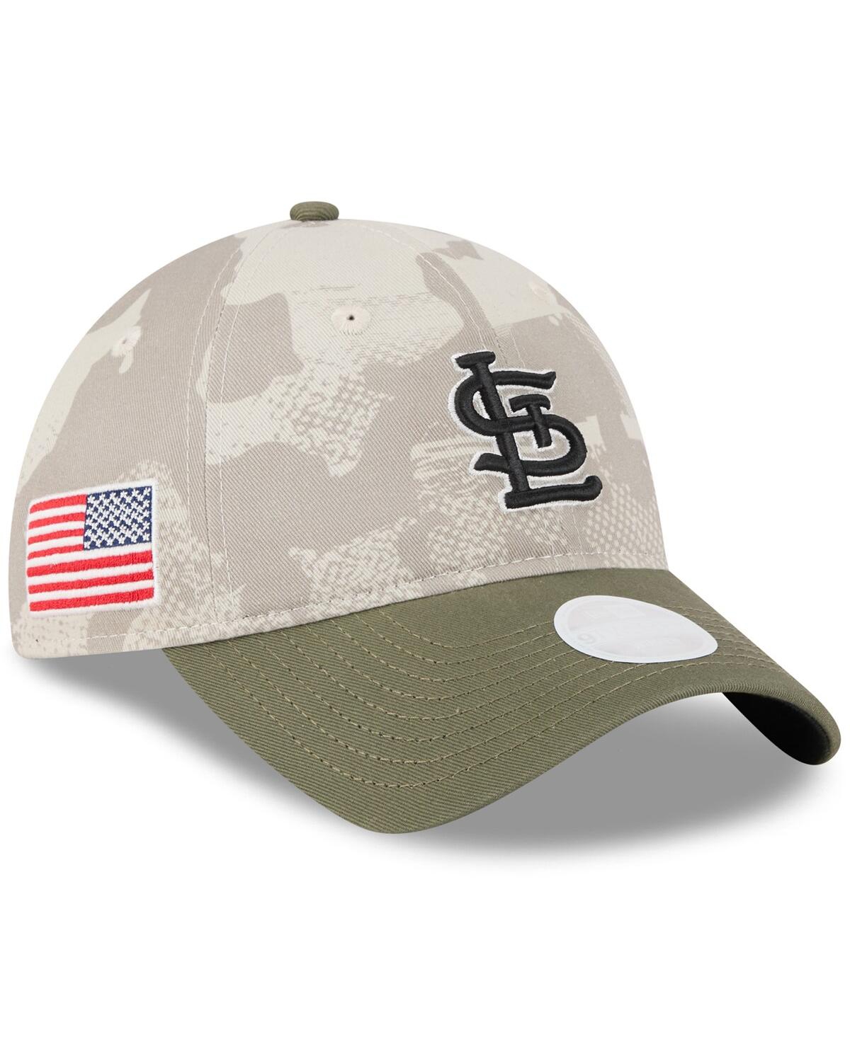 Click here for New Era Womens Light Beige/Olive St. Louis Cardina... prices