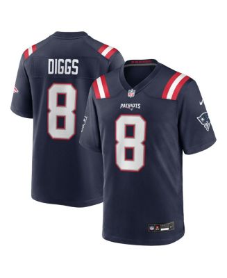 Nike Men's Stefon Diggs Navy New England Patriots Game Jersey - Macy's