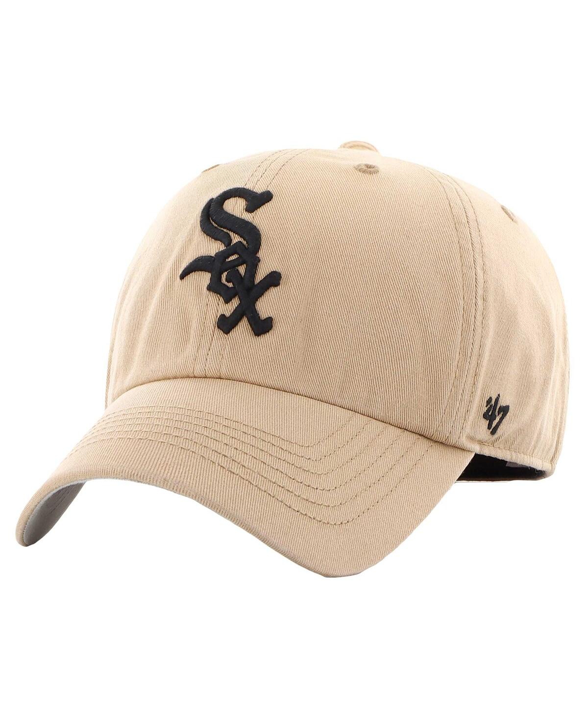 Click here for 47 Brand Mens Khaki Chicago White Sox Dusted Franc... prices