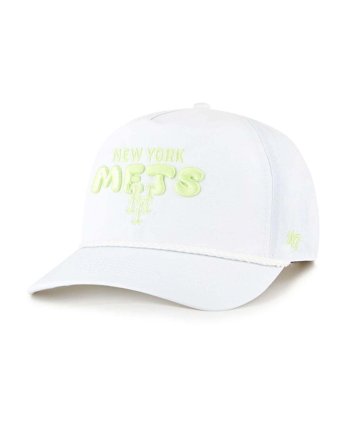 Click here for 47 Brand Womens White New York Mets Bright Side Ad... prices
