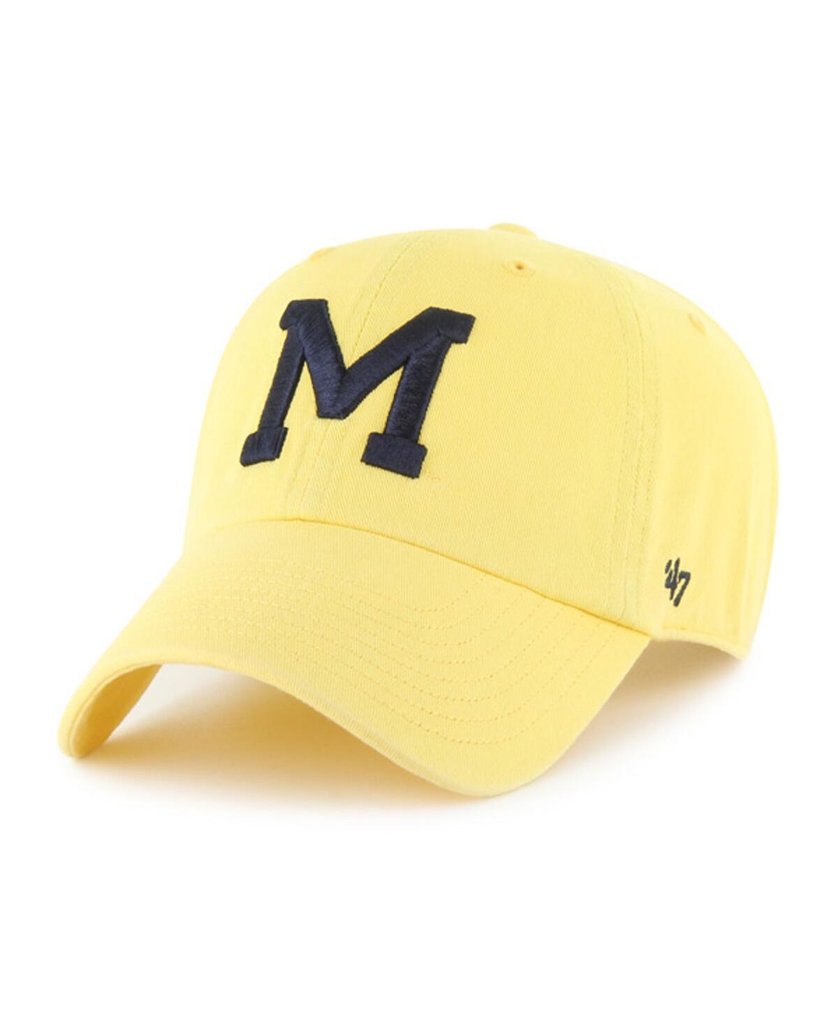 Click here for 47 Brand Mens Maize Michigan Wolverines Vault Clea... prices