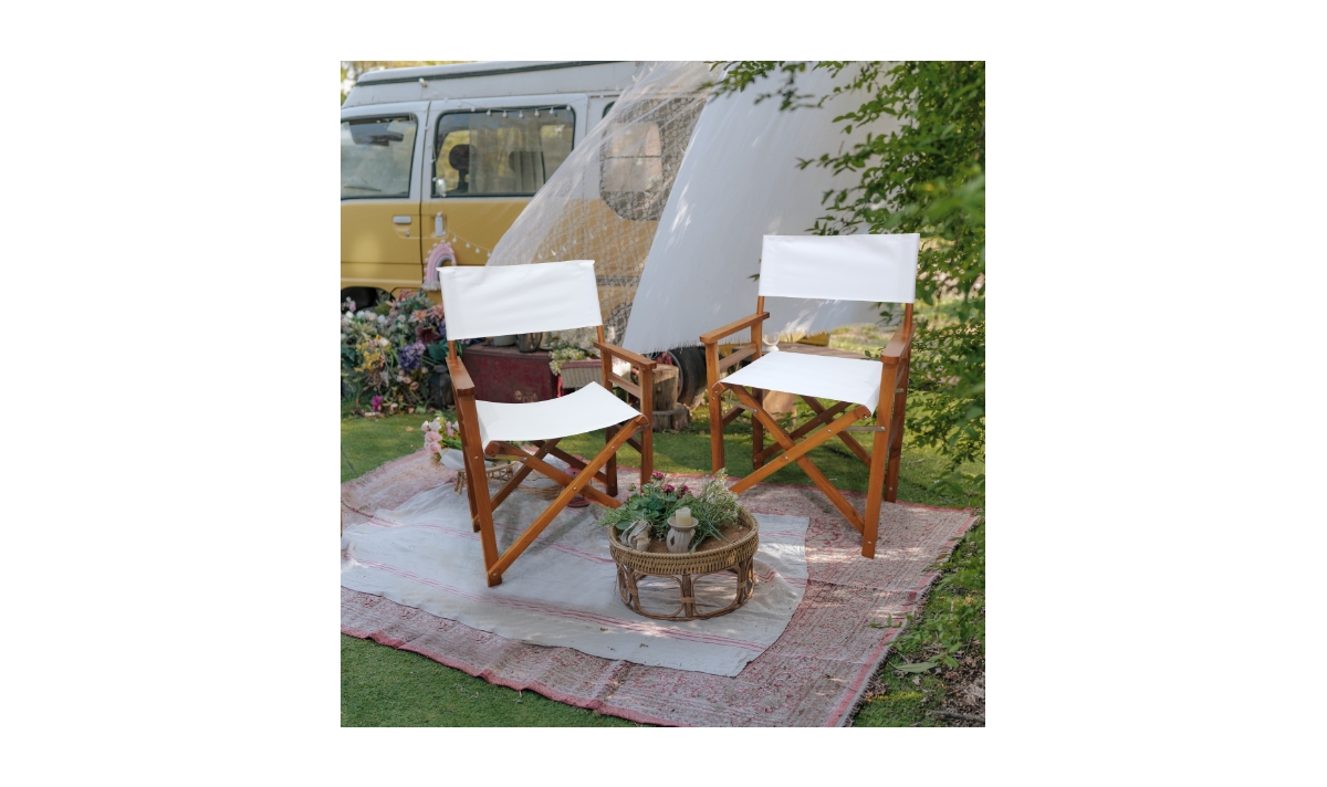 Click here for Streamdale Folding Wooden Director Chair (Set of 2... prices