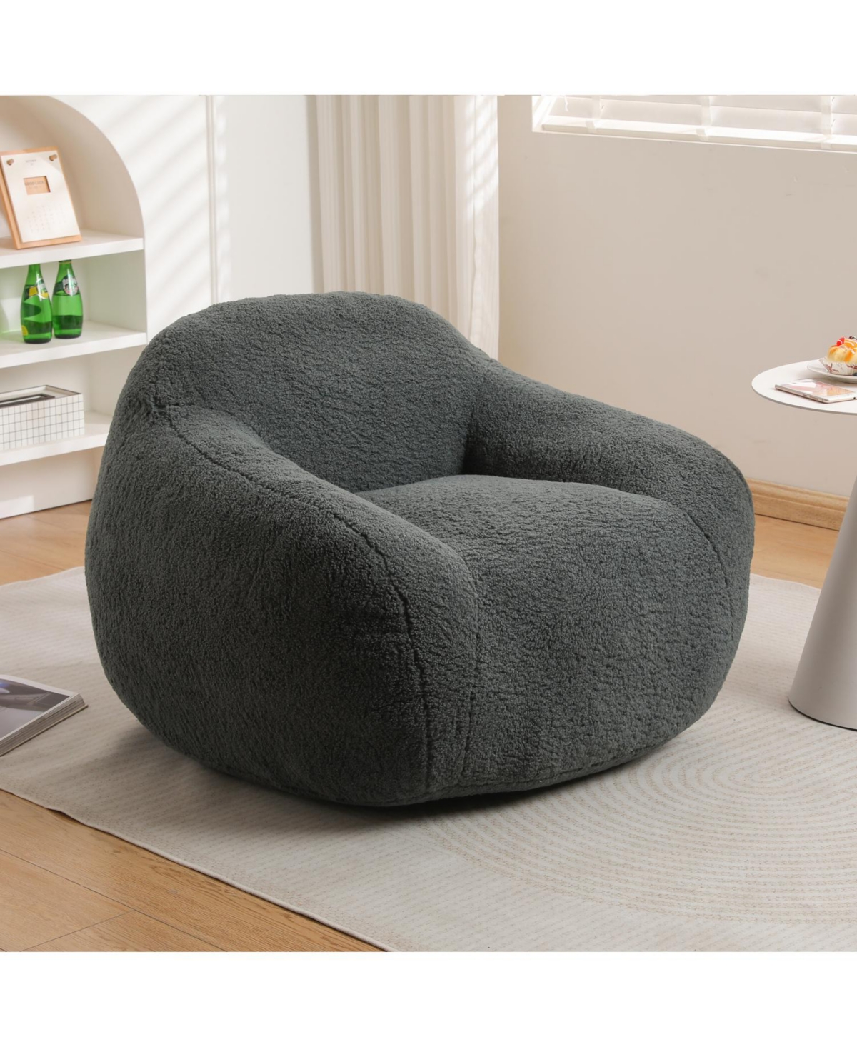 Click here for Streamdale Comfy Bean Bag Chair with Armrest and M... prices