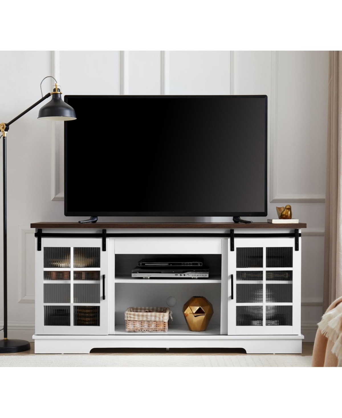 Click here for Streamdale Furniture Sliding Door Tv Cabinet with... prices