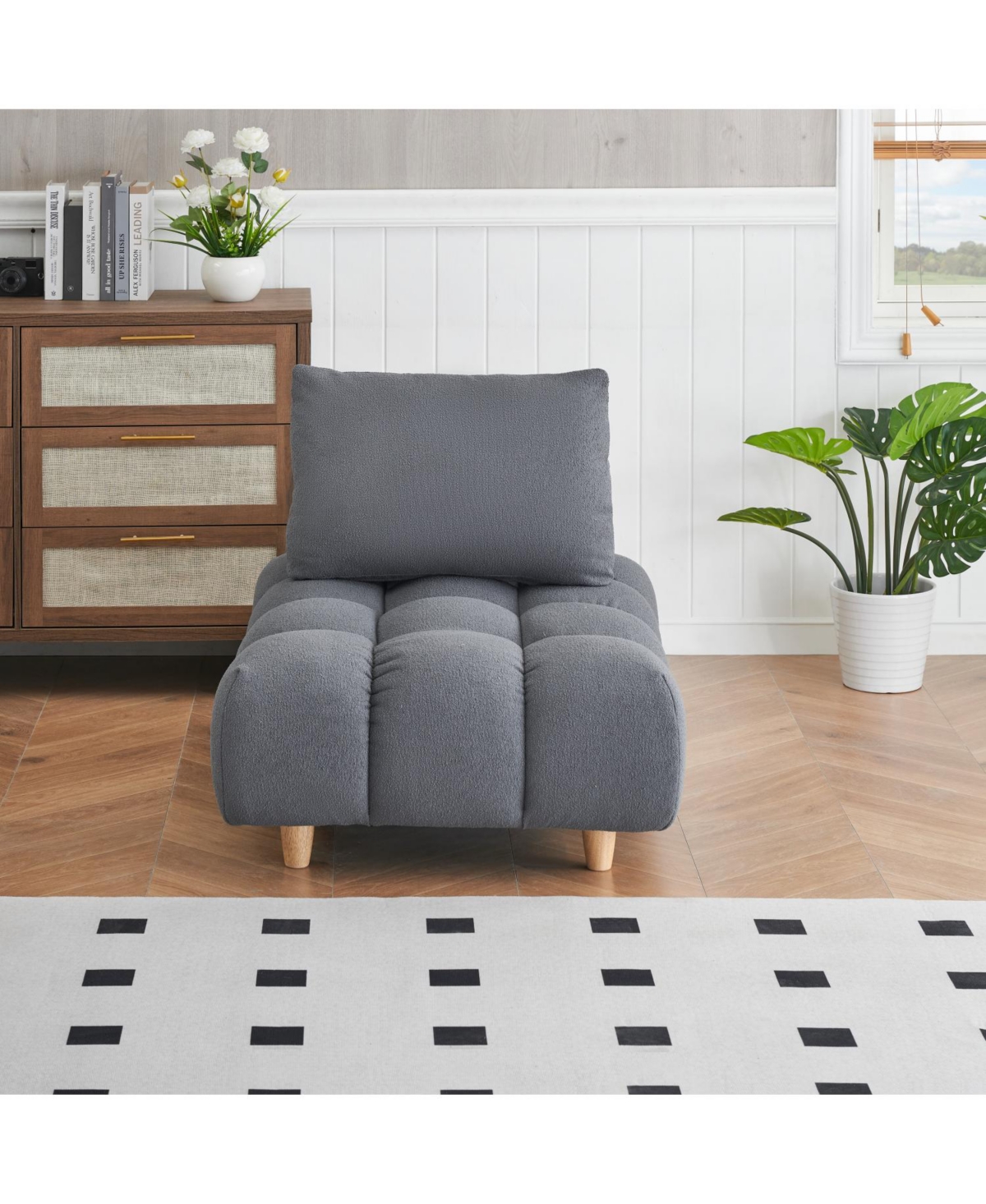 Click here for Streamdale Gray 30" Teddy Sofa - Gray prices