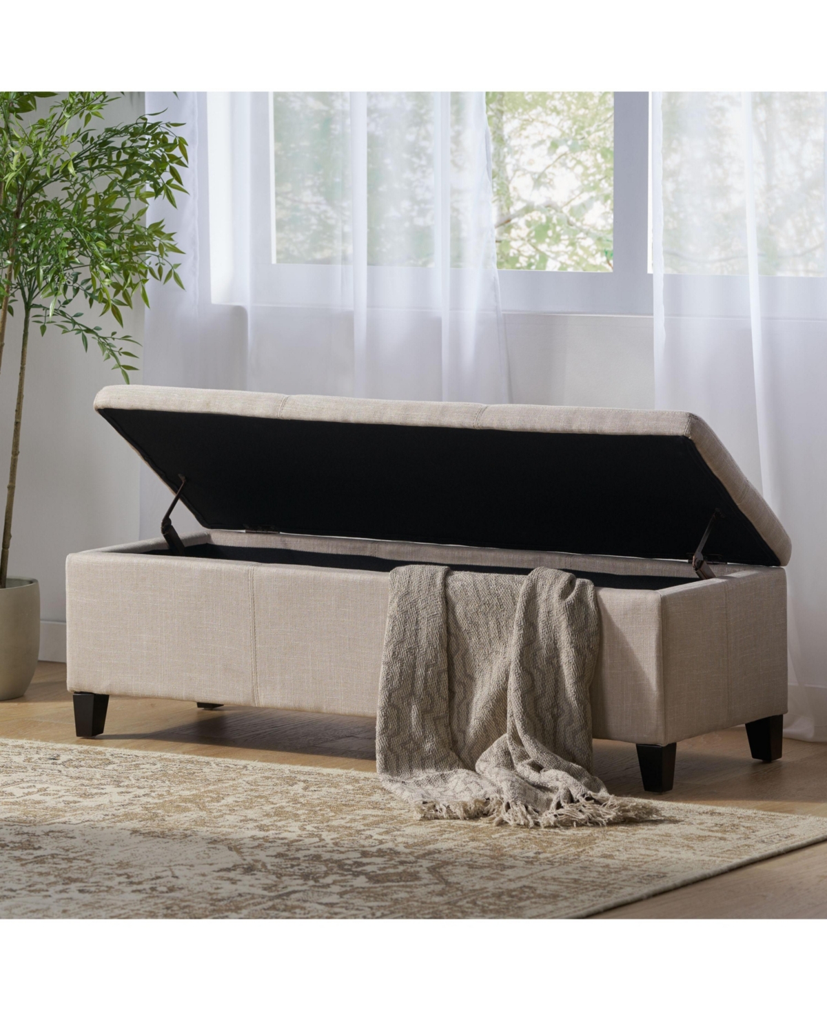 Click here for Streamdale Contemporary Storage Ottoman with Uphol... prices