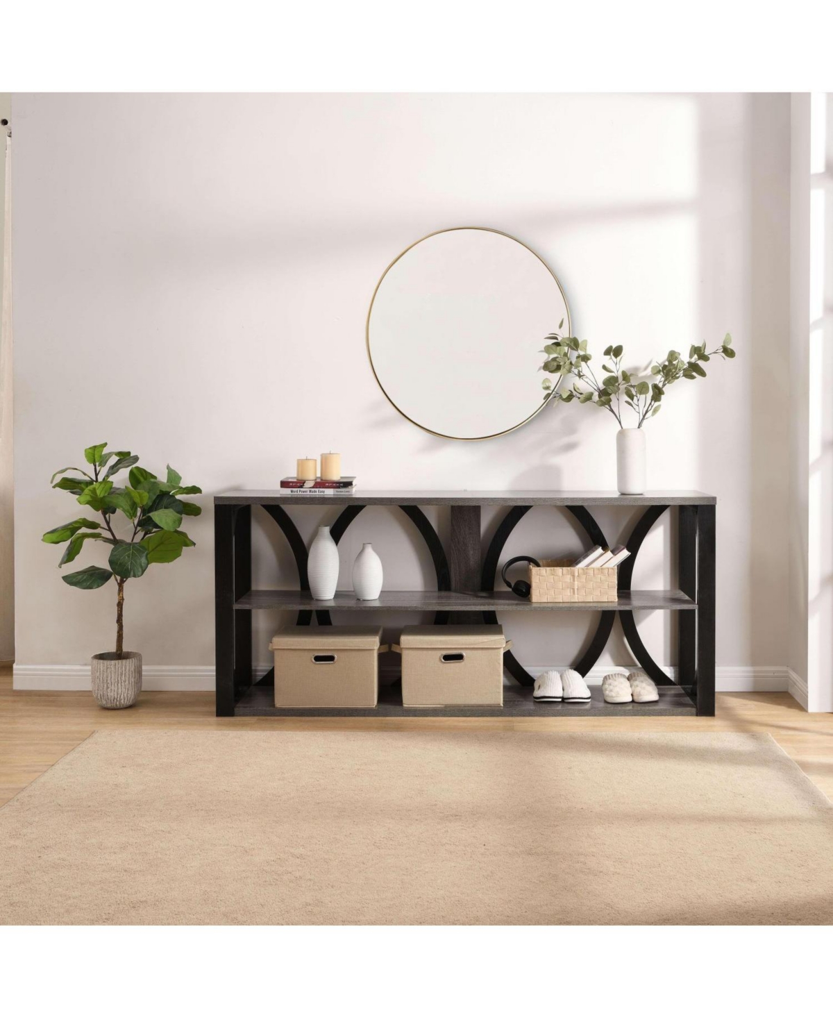Click here for Streamdale Industrial Console Table  70.87" E... prices