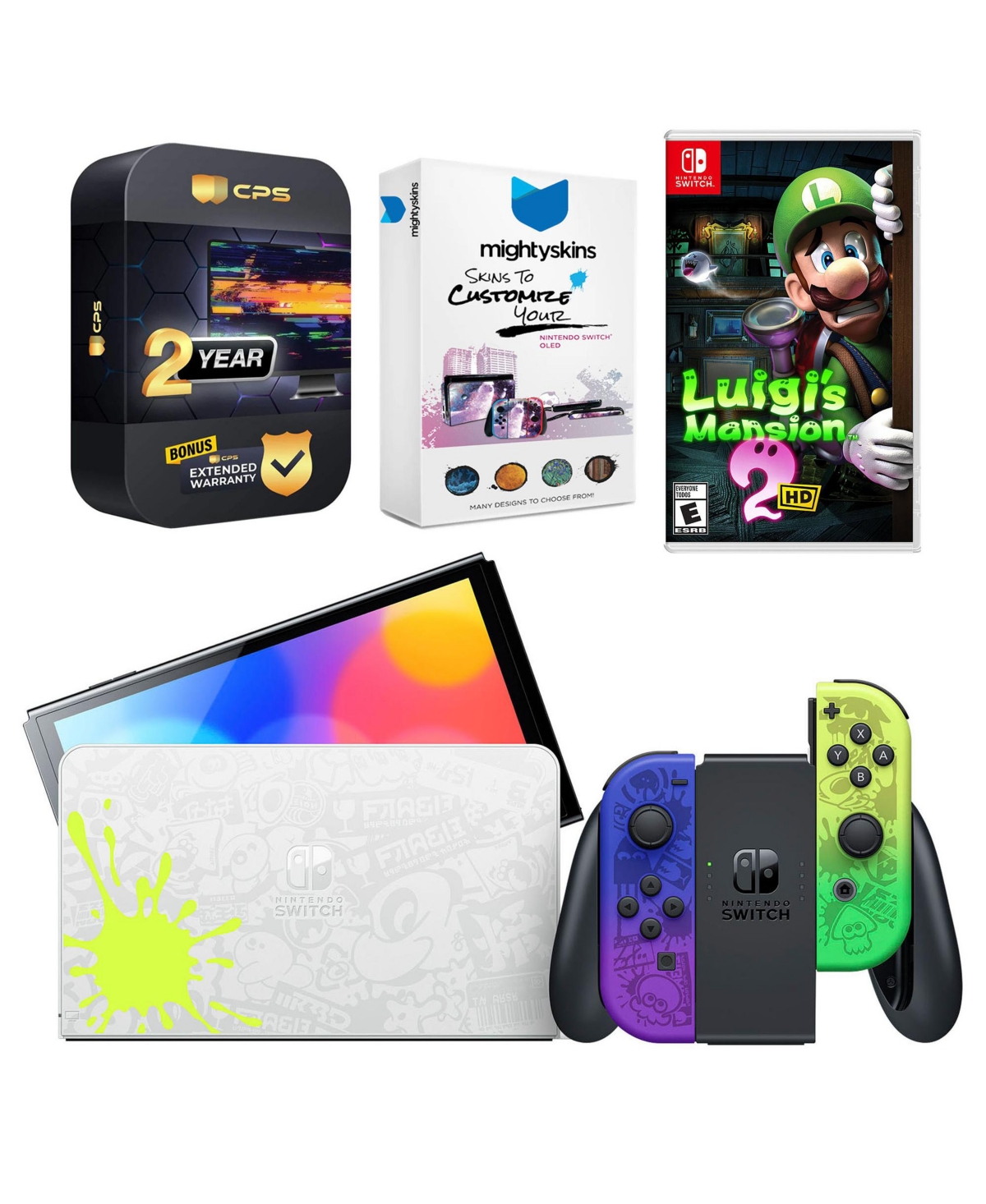 Click here for Nintendo Switch Oled Console Splatoon 3 Special Ed... prices