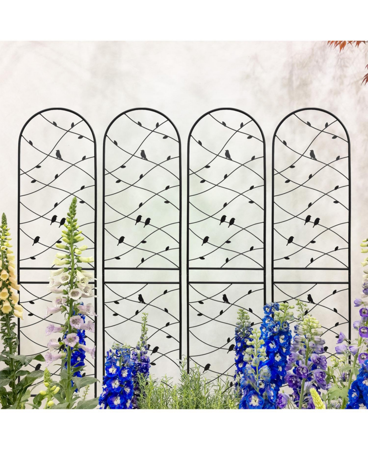 Click here for Streamdale 4 Pack Metal Garden Trellis  86.7"... prices