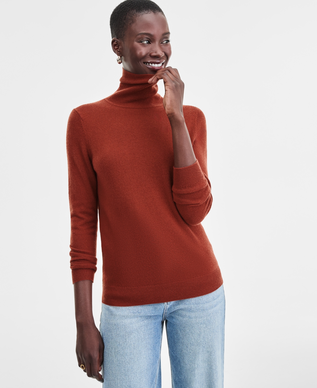 Click here for Charter Club Womens 100 Cashmere Turtleneck Sweate... prices