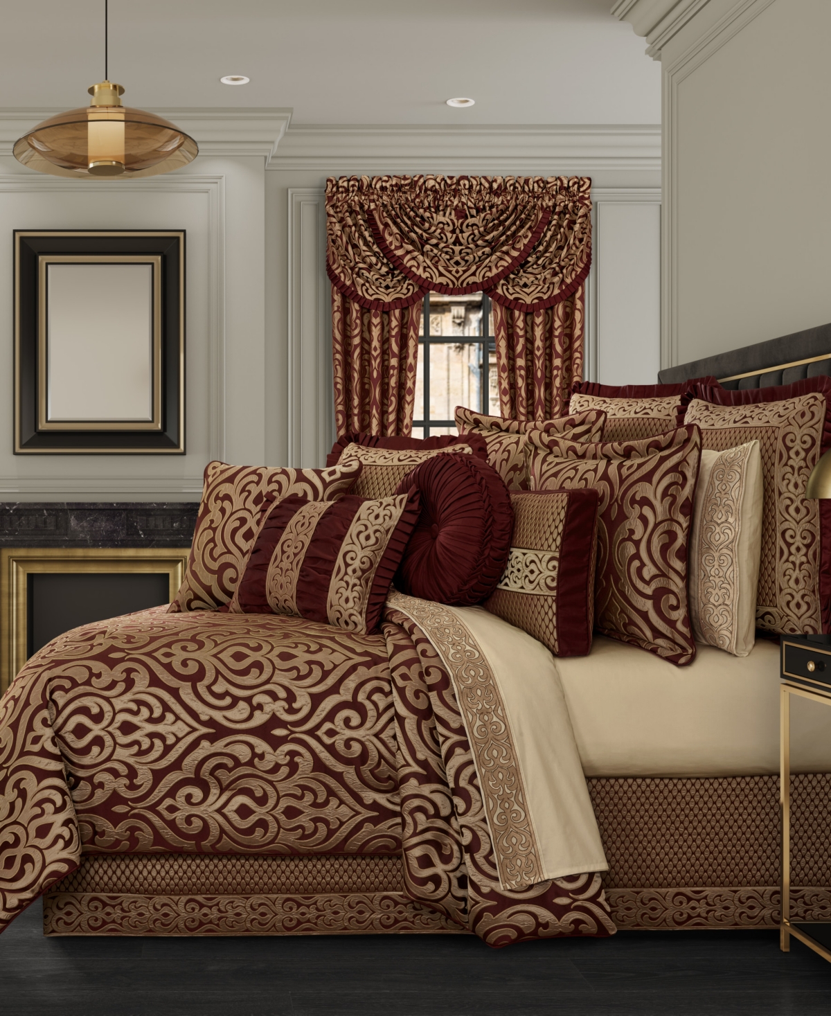 Click here for J Queen New York Renzo 4-Pc. Comforter Set  King -... prices
