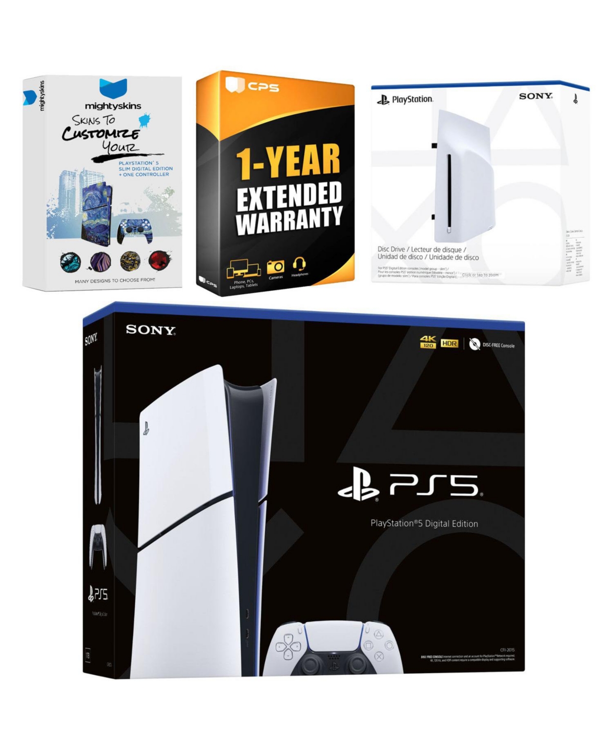 Click here for Sony PlayStation 5 Slim Digital Bundle with Disc D... prices