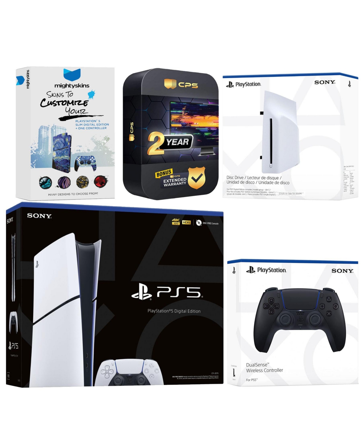 Click here for Sony PlayStation 5 Slim Digital Bundle with Disc D... prices