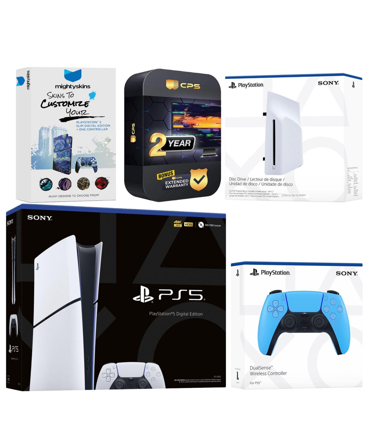 Click here for Sony PlayStation 5 Slim Digital Bundle with Disc D... prices