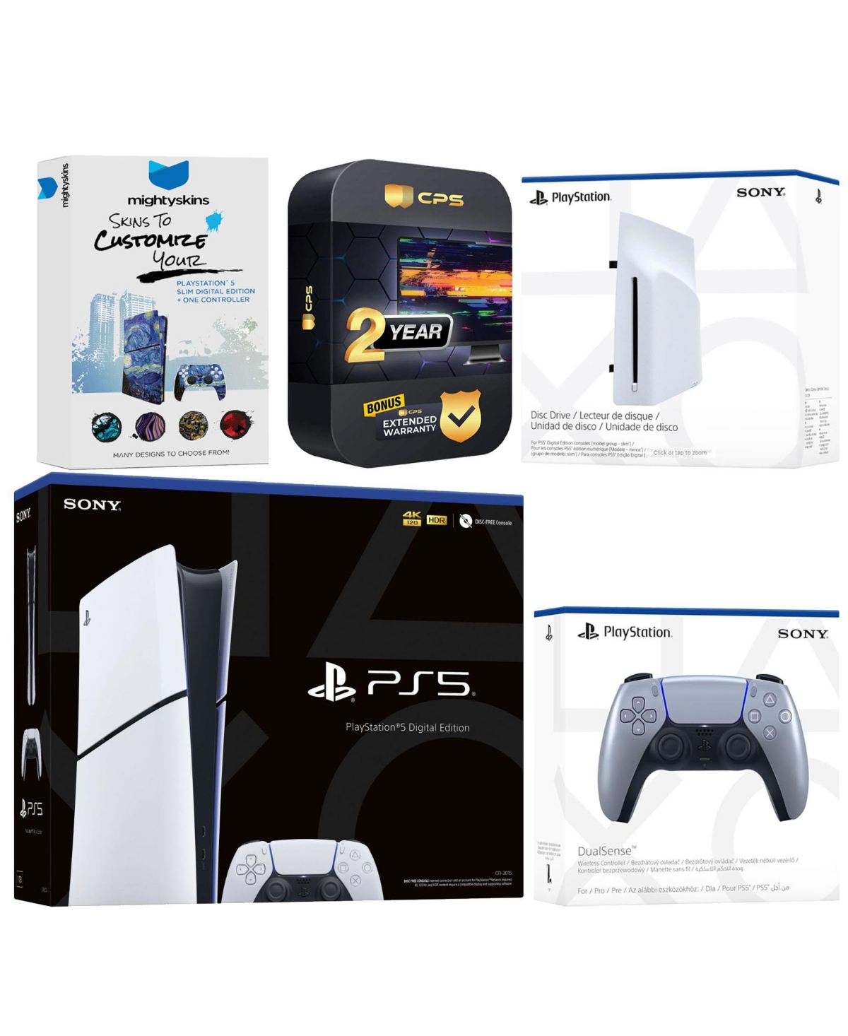 Click here for Sony PlayStation 5 Slim Digital Bundle with Disc D... prices